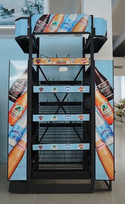 Advertising Custom Display Racks / Store Display Stand 120sets/4HQ