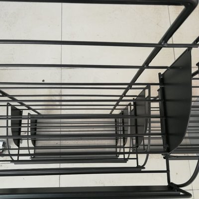 Magazine Display Rack Shelf Fittings , Store Display Stand 3mm Wire Depth