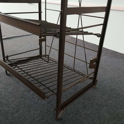Custom Supermarket Rack 100-150kg Capacity For Coffee Or Beverages