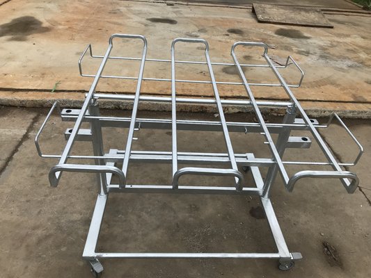 Vegetable Shelf Display Rack Supermarket Fruit Shelves Plate Type 1.5mm Depth