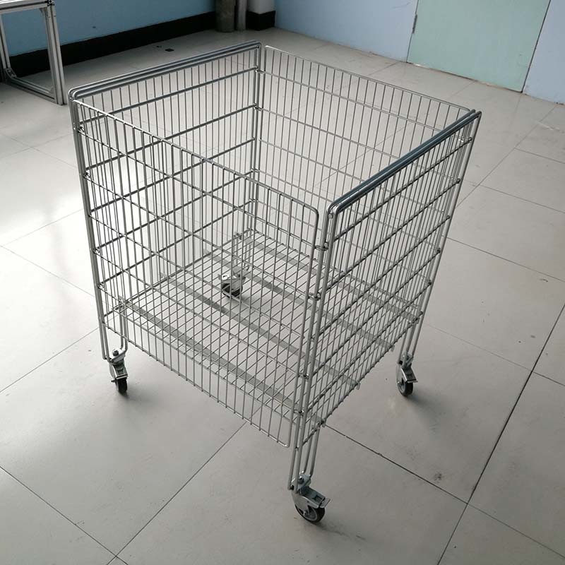Promotion Or Advertising Produce Display Baskets Retail Wire Dump Bin