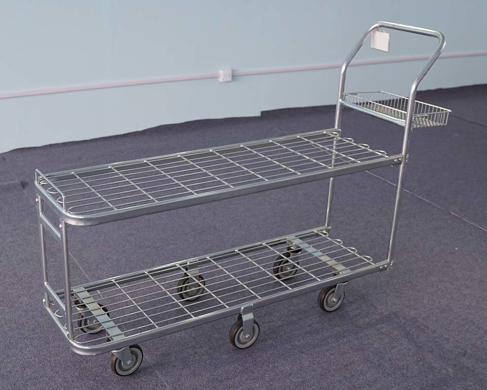 Delivery Goods Logistics Trolley L*W*H 1424*415*1090 Size 300kg Load Capacity
