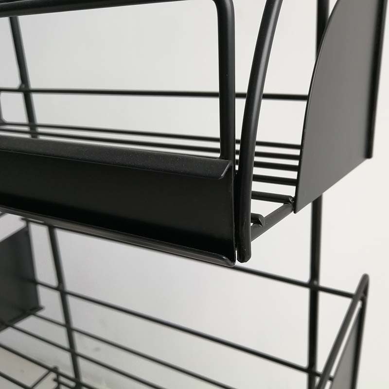 Metal Art Display Rack Commercial Supermarket Equipment For Advertising