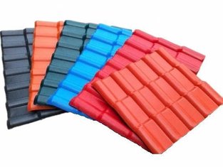 China synthetic resin royal roof tile/ASA roofing tile for residence supplier