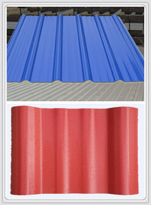 ASA+pvc roof sheet 1130mm/lower price upvc corrugated roofing sheet supplier