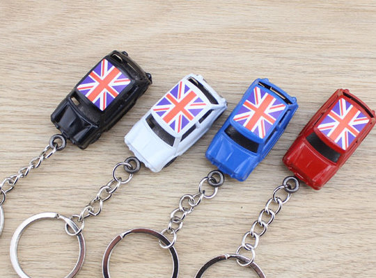 British taxi keychain
