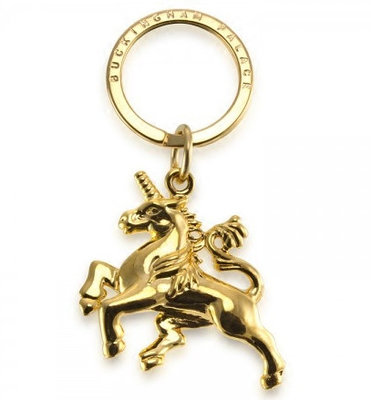 The British Buckingham Palace Unicorn  Souvenir Keychian