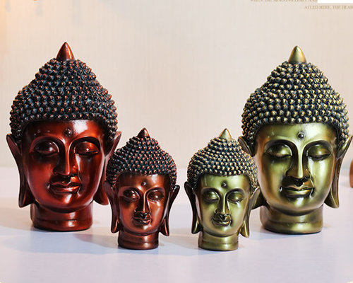 India Buddha head Town house Auspicious furnishing articles and craftwork Decoration