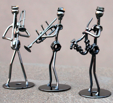 Eight little iron man  craftwork Decoration