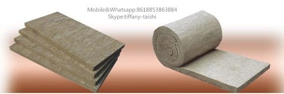 Fireproof rock wool slab