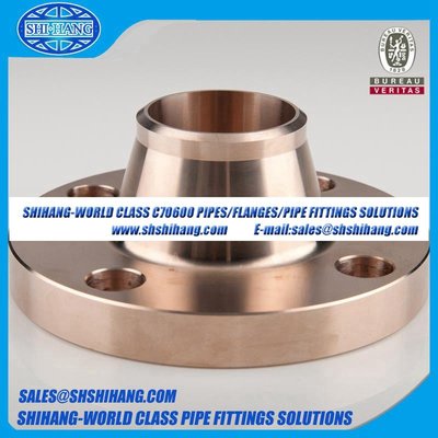 copper nickel UNS C70600 CUNI 9010 flange Short Inner Flange-Composite Weld Neck Flange-EEMUA 145