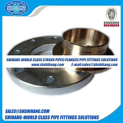 copper nickel UNS C70600 CUNI 9010 flange Inner Flange-Composite Slip On Flange-EEMUA 145