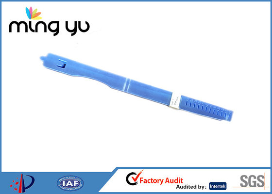 48CM Length Plastic Collar Band / Light Blue Shirt Collar Support PVC Transparent