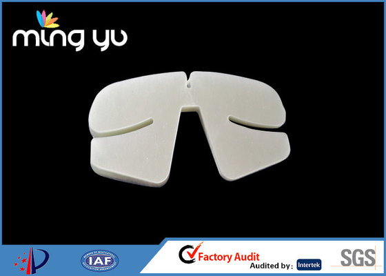 Collar Butterfly PVC Plastic , Transparent Shirt Cardboard Collar Supports