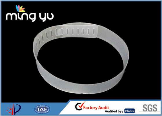Light Blue Plastic Collar Band Garment Stay 51cm Length 3.3cm Width