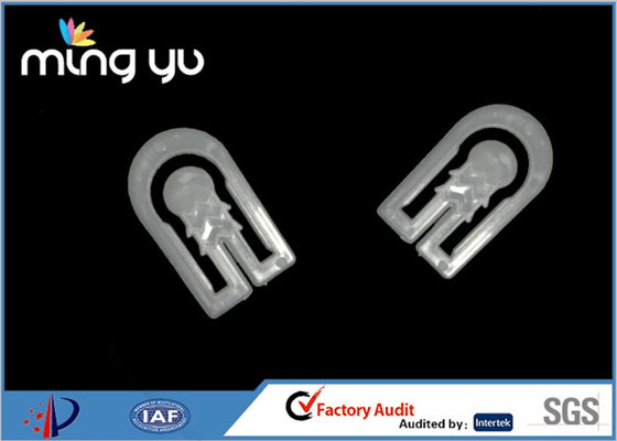 shirt plastic clips 3.4cm Rectangle Garment Package White Color