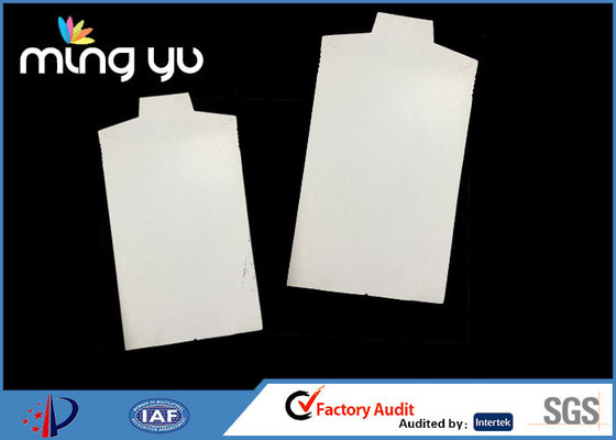 Solid Shirt Cardboard Double White 350gsm Customized Size Logo Printed