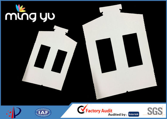 Solid Single White Cardboard T Shirt Form 400gsm Back Lining Shirt Packaging Collar Insert