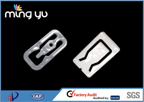 PS PP Material Shirt Package 3.4cm*2.5cm Ice Colour Square Plastic Clip