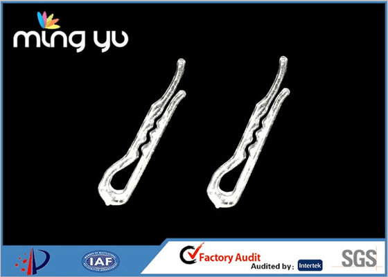 PS PP Plastic Shirt Clips White R shape 3.3CM Length 1.9CM Width