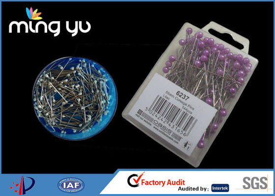 26mm Metal Sliver Round Ball Head Straight Pins Craft Stainless Steel 201