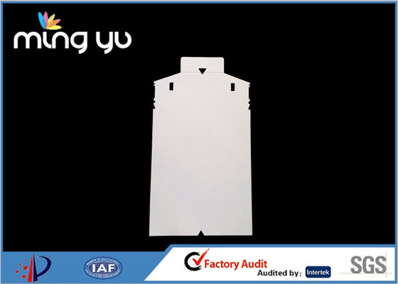 White and Grey Shirt Cardboard / Garment Packing Board Collar 400gsm