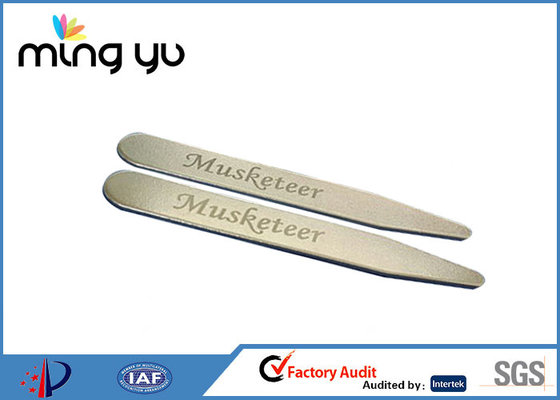Popular Customizable Metal Collar Bones For Shirts , Eco Friendly