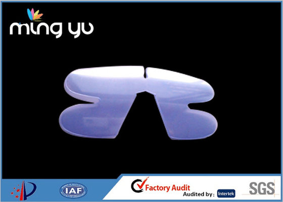 Clothes package PVC clear double collar butterfly with 0.25mm thickness