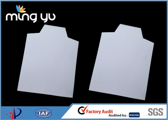 Garment Collar Logo Printing Shirt Cardboard Insert White For Shirt Package