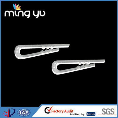 Transparent White Clear Plastic Shirt Clips Solid Shirt Accessories 3.3cm 3.8cm 4.3cm