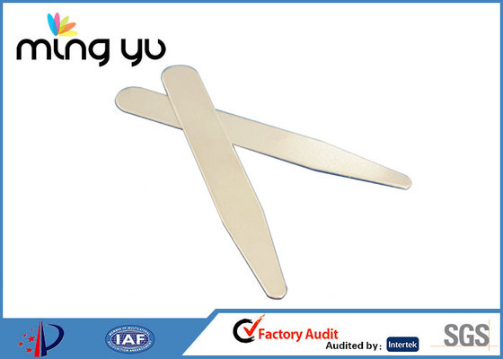 Shirt Metal Collar Stays / Custom Made Metal Shirt Stays In Silver
