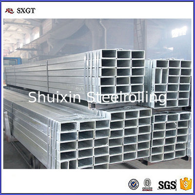 Q195 cold rolled rectangle tube galvanized steel pipe Metal Product
