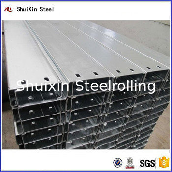 high strength GB ASTM JIS Galvanized structural steel c channel