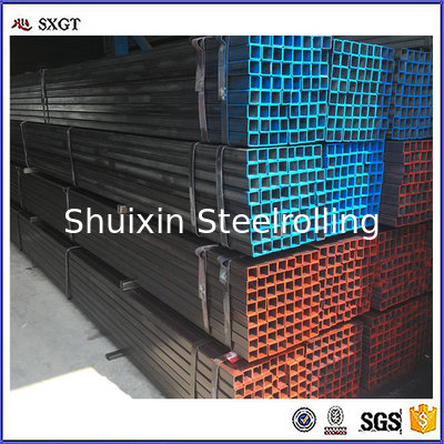 Q195 Q235 Square Round ERW Welded Hollow Section Steel Tube / Pipe