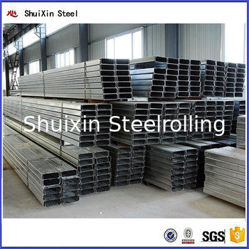 Light Weight Perforated 2mm Thickness C Purlins / Cold formed Steel C Channel