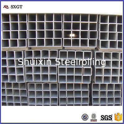 Q195 cold rolled rectangle tube hot dip galvanized steel Construction Structure