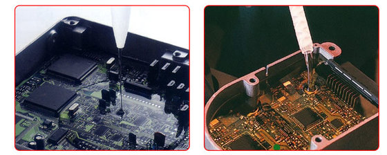 pcb clear high temperature potting compound silicone encapsulant