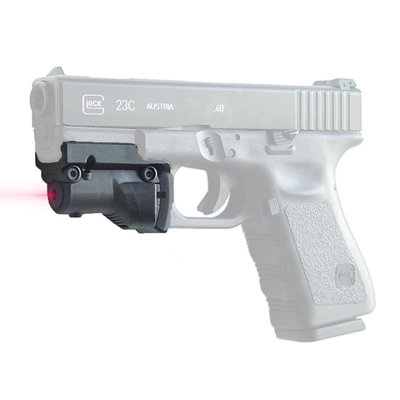 Tactical Red Laser Pistol Collimater Illuminator 5mv Low Power For G17