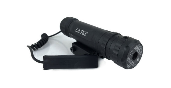 Aircraft Tactical Flashlight Laser Mouse Tail 800/M Green Rifle Laser Sight