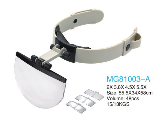 Illuminated LED Magnifying Glass Hands Free Circuit Board Checking