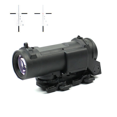 Durable 1x / 4x32 Hunting Rifle Copes Long Eye Relief Telescopic Sight w / Picatinny Rail