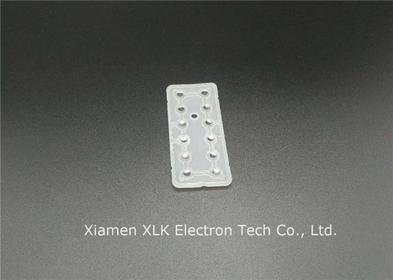 White Silicone Rubber Buttons Keypad With Metal Connect OEM Service Available