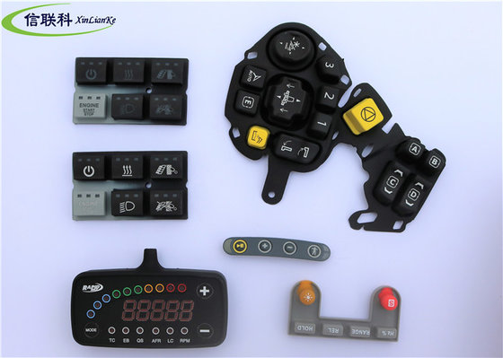 Generic Custom Silicone Rubber Keypad For Desktop Foldable Dustproof
