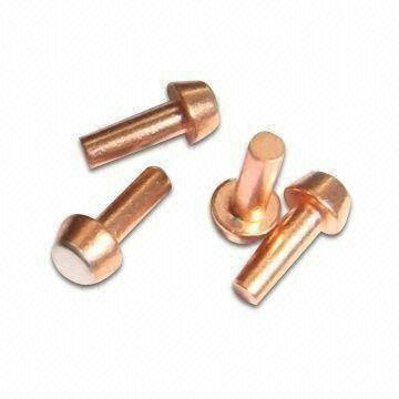 micro switch Electrical Silver Bimetal Contact Rivets of High conductivity
