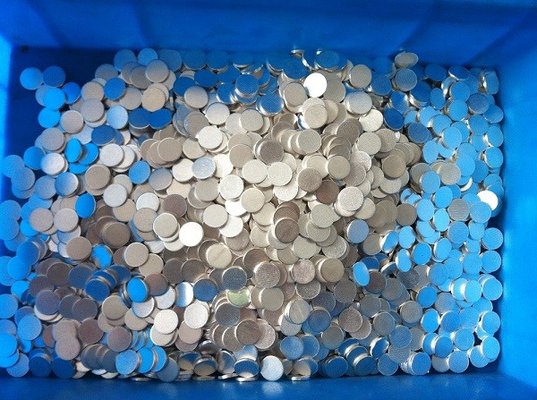 anti-welding AC / DC relay Silver Contact Tips , silver electrical contacts