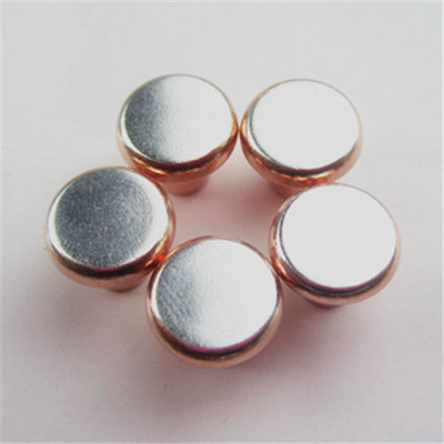Silver Alloy and Copper bimetal rivets / Silver Thermostat Contacts