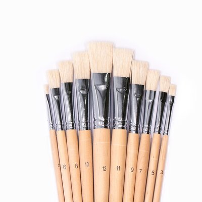 Nickel Plated Brass Ferrule Watercolor Pen Set