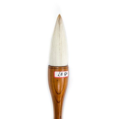 Traditional Polished Handle Chinese Bamboo Paint Brushes