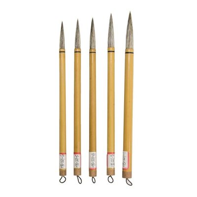 Goat Hair Chinese Bamboo Paint Brushes