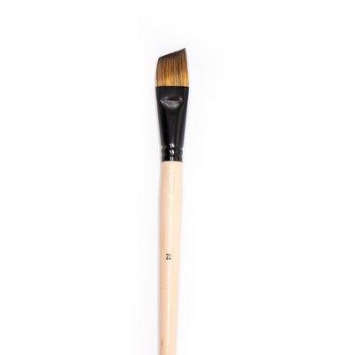 Fine Paint Angular Head Artist Oil Paint Brushes